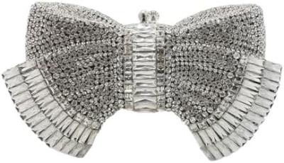 China Women's Crystal Rhinestone Evening Clutch Bag 6.9x3.9 Inch Luxury Wedding Party Handbag Purse for sale