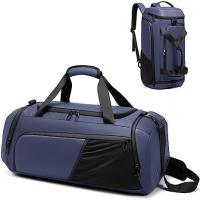 China 40L Waterproof Gym Duffle Bag with Shoes Compartment Travel Weekender for Men Women for sale