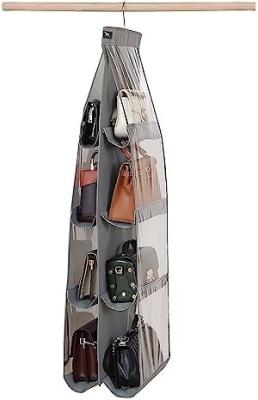 China Purse Organizer 2 Pack for Closet with Thicken Metal Hooks 40lb Capacity 48.43 Inch Hand Bag Storage for sale