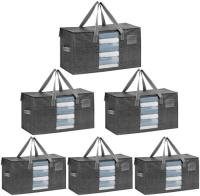 China VENO 6 Pack Heavy Duty Moving Bags 20 Gallon 50 lb Capacity for Comforters Blankets Storage for sale