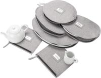 China Fine China Storage Set of 6 Cases for Platters Bowls Gravy Boats 20x15 Inch for sale