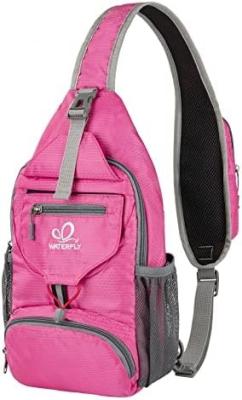 China Waterfly Packable Sling Backpack 14.6x7.8x3.5in Water Resistant Nylon Daypack for Hiking Travel for sale