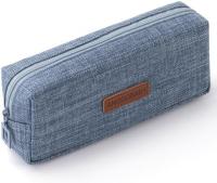 China Cotton Linen Pencil Case 7.8x3.2x1.9 Inch Small Pouch for School Office Stationery Organizer for sale