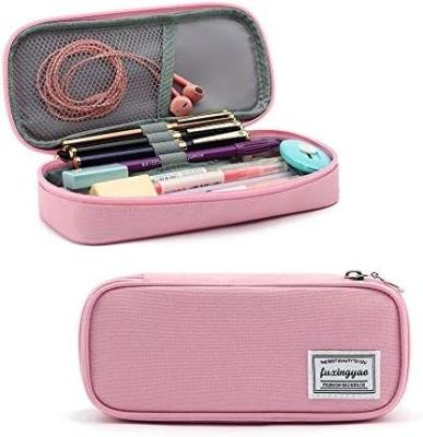 China FUXINGYAO Large Capacity Pencil Case 8.4x3.9x1.8 Inches Oxford Fabric Pen Pouch for School Office for sale