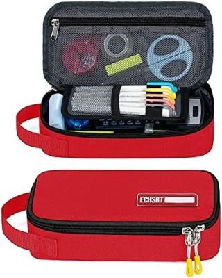China ECHSRT Large Capacity Pencil Case 9.44x4.72x2.36 Inch Aesthetic Pen Pouch with Handle for sale