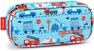 China Kids Pencil Case for Girls Boys Soft Rainbow Pen Pouch 9x2.4x4 Inch for sale