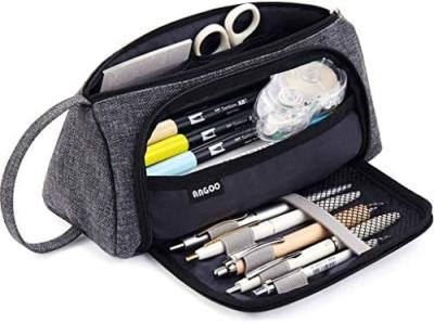 China EASTHILL Large Capacity Pencil Case 50 Pen Storage Multi-Function Stationery Pouch for School College Office Teens Girls for sale