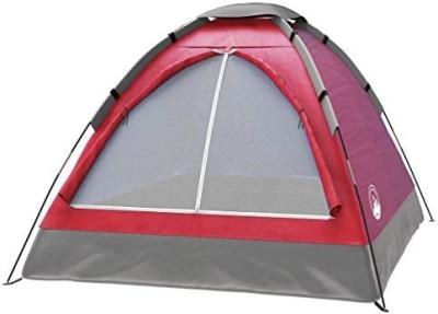 China 2-Person Dome Tent 77x57x40in Easy Setup Camping Shelter with Rain Fly and Carry Bag for sale