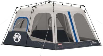 China Coleman Camping Tent Instant Setup 4 6 8 10 Person Weatherproof WeatherTec Technology Double Thick Polyguard 2X for sale