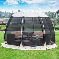 China Alvantor 6x6 ft Pop Up Screen House Camping Tent Hexagon Shelter 9 lbs Lightweight for sale