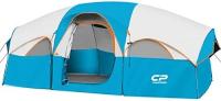 China CAMPROS 8 Person Camping Tent Weather Resistant Family Tent with 5 Mesh Windows 72in Center Height for sale