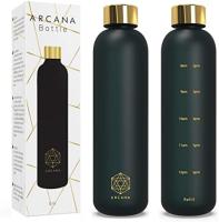 China ARCANA Motivational Water Bottle with Time Marker 1 Gallon BPA Free Tritan Plastic for sale