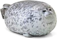 China MerryXD Chubby Blob Seal Pillow 17.6 in Stuffed Cotton Plush Animal Toy Cute Ocean for sale