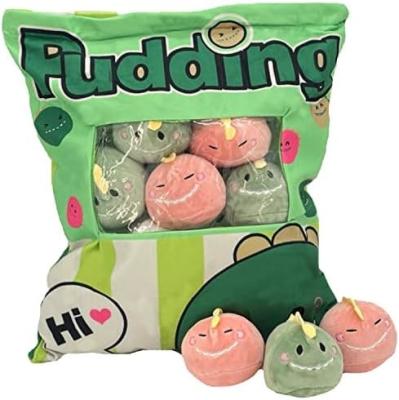 China REFAHB Cute Plush Kitten Pillow Set 8 Pack Soft Stuffed Animal Toys Removable Creative Gift for Girls for sale