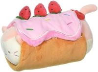 China Soft Squishy Plush Blanket Roll Toy Burrito Pillow with Puppy 12 inch Cute Stuffed Animal for sale