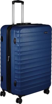 China 28 Inch Expandable Hard Shell Suitcase with 4 Spinner Wheels Scratch Resistant ABS Luggage for sale