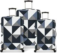 China Washable Luggage Protector Cover Dust Scratch Resistant 330g Polyester 4 Sizes S to XL for sale