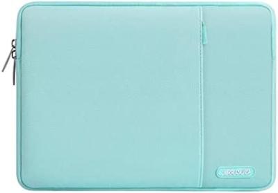 China Polyester Laptop Sleeve Bag 13 inch Shockproof Vertical Case with Front Pocket Gray for sale