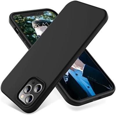 China iPhone 12 Pro Max Case 6.7 Inch Military Grade Shockproof Silicone Anti Fingerprint Anti Slip Phone Cover for sale