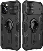 China iPhone 12 Pro Max Case with Camera Cover Kickstand Military Grade 6.7 Inch Shockproof Protection for sale