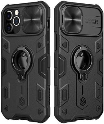 China iPhone 12 Pro Max Case with Camera Cover Kickstand Military Grade 6.7 Inch Shockproof Protection for sale