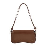 China Women Waterproof Leather Crossbody Bag Small Shoulder Purse 10.3 inch Trendy Handbag for sale
