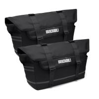 China Custom Bike Bags Double Pannier Shoulder Bags Large Capacity 25L Adjustable Strap for sale