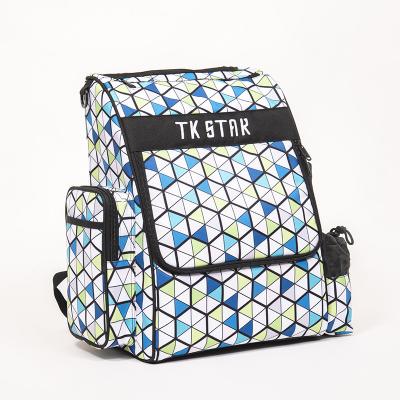 China Custom Disc Golf Bag Backpack 20+ Disc Capacity Durable Lightweight Sport Backpack for sale