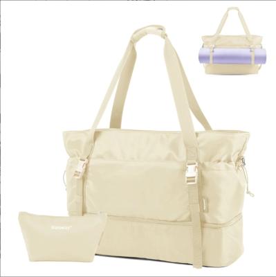 China Women Travel Backpack 21.2x8.3x14.9 Inch with Shoe Compartment Wet Pocket USB Charging for sale