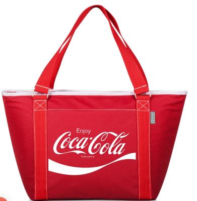 China Insulated Cooler Tote Bag 24 Can Capacity Durable 600D Polyester Picnic Grocery Carrier for sale