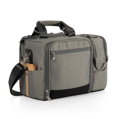 China Frontier Edition Insulated Picnic Basket Cooler 12 Can Capacity with Shoulder Straps for sale