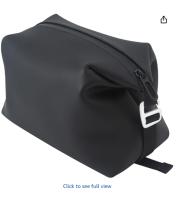 China 6.5L Silicone Dopp Kit Waterproof Leakproof Toiletry Bag Foldable Travel Makeup Case for Men Women for sale
