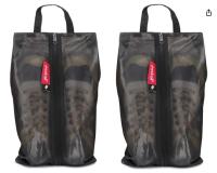 China Water Resistant Shoe Bag for Travel Gym 15.7x8.7x2.2 Inch Odor Proof Sports Cleats Pouch for sale