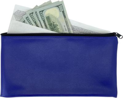 China Rewell Zipper Bank Bags 2 Mil to 6 Mil Heavy Duty Secure Cash Deposit Bags for Financial Institutions for sale
