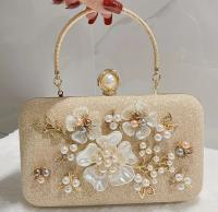 China Red Evening Clutch Handbag No Pattern Style for Sophisticated Occasions for sale