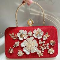 China Clutch Bag Flowers Pattern for Classic and Versatile Look for sale