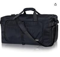 China Fmeida 65L Foldable Travel Duffel Bag with Shoe Compartment Water Repellent Tear Resistant for Men Women for sale