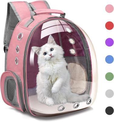 China Rewell Bubble Carrying Bag for Small Medium Dogs Cats Airline Approved Travel Carrier 12.2x11.4x16.5 Inch Grey for sale