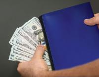 China Rewell Heavy Duty Zipper Bank Bags 2 Mil to 6 Mil Thickness Secure Notebook Pouch for sale