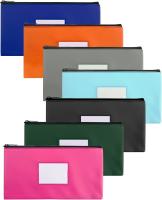 China Rewell Heavy Duty Zipper Bank Bags 2 Mil to 6 Mil Waterproof Clear Plastic Pouch for sale