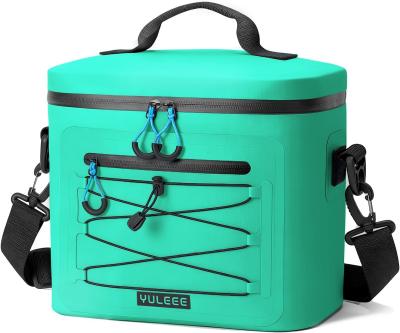 China Rewell 15L Waterproof Insulated Cooler Bag 16 Can Portable Soft Sided Leakproof Lunch Cooler for sale