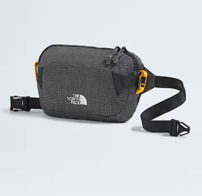 China Recycled Nylon Fanny Pack 1L Water Repellent Waist Bag with Key Clip for sale