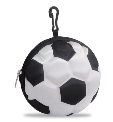 China Soccer Backpack Travel Bag Foldable Ball Shape EVA 60x23cm Polyester Sports Bag for sale