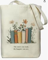 China Women's Canvas Tote Bag 12 oz Heavy Duty with Zipper Inner Pocket 17.9x13.9 cm for sale