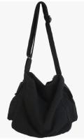 China Canvas Messenger Bag Large 15L Crossbody Shoulder Bag for Travel Men Women for sale