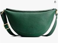 China Koala Full Grain Leather Sling Bag Adjustable Strap Handmade 1.2L Capacity for sale