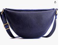 China Koala Full Grain Leather Sling Bag Adjustable Strap Handmade 1.2L Capacity for sale