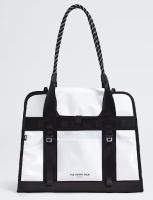 China Base Camp Tote Bag 16 Laptop Durable Recycled Fabric Climbing Rope Handles Adjustable Front Straps for sale