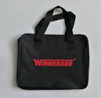 China Winnebago tote bag tool bag doucument bag  Designed with Rope Inspired Handles and Front Adjustable Straps Offering Large Secure Zip Pocket Key Hook and Topographic Lining for sale