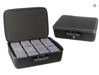 China Card Titan Toploader and One Touch Trading Card Storage Box with Zipper Lock - Sports Card Deck Box Fits Up to 400 Sleeved Collectible Sports Cards or up to 80 Magnetic Cases for sale